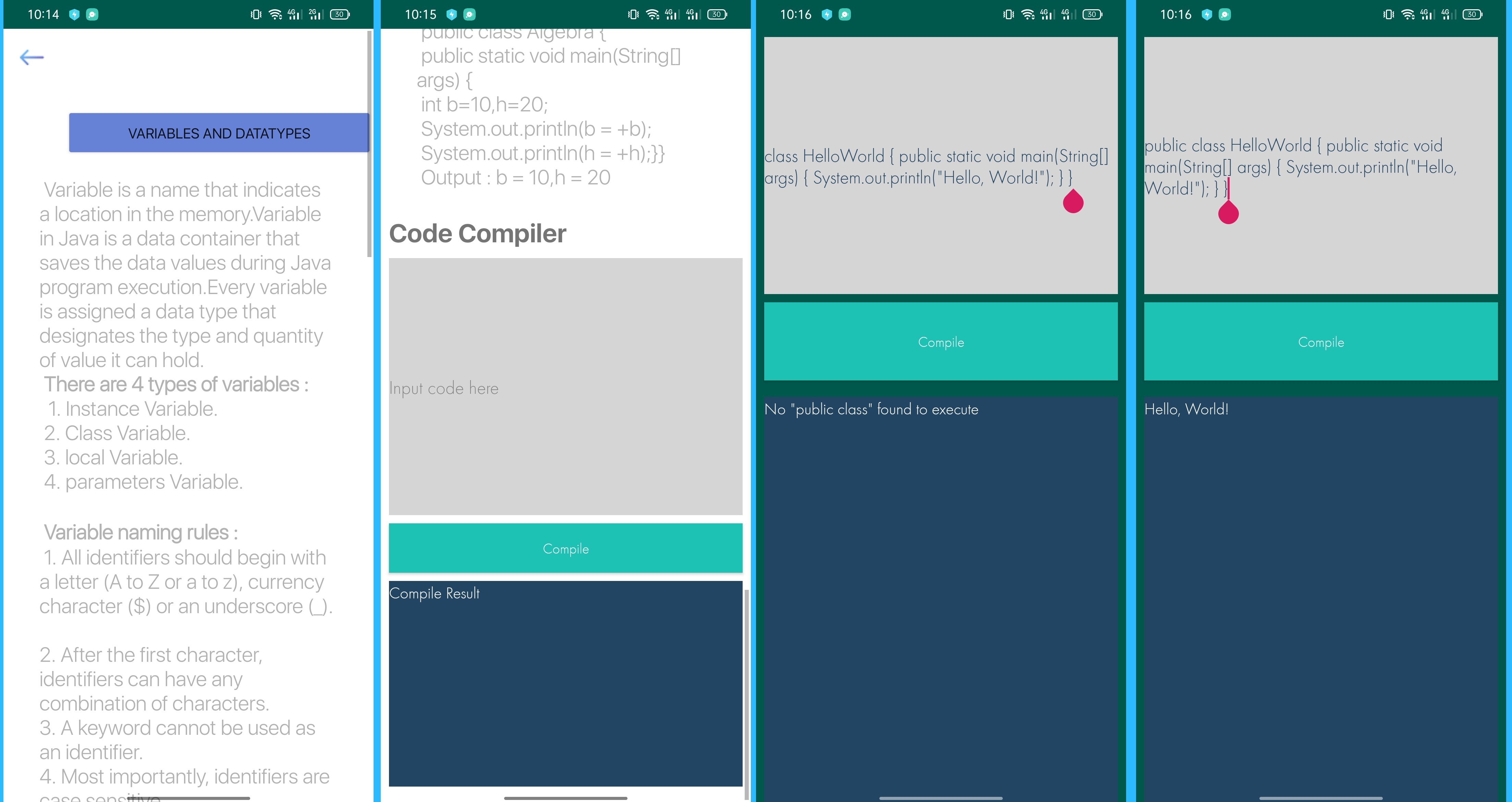 GitHub - arkzen/beAcoder: People can learn programming languages basics by this app. This app is ...